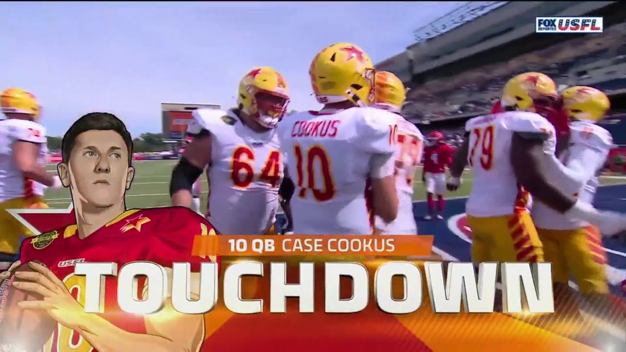 Touchdown Case Cookus | Philadelphia Stars 10-0 New Jersey Generals ...
