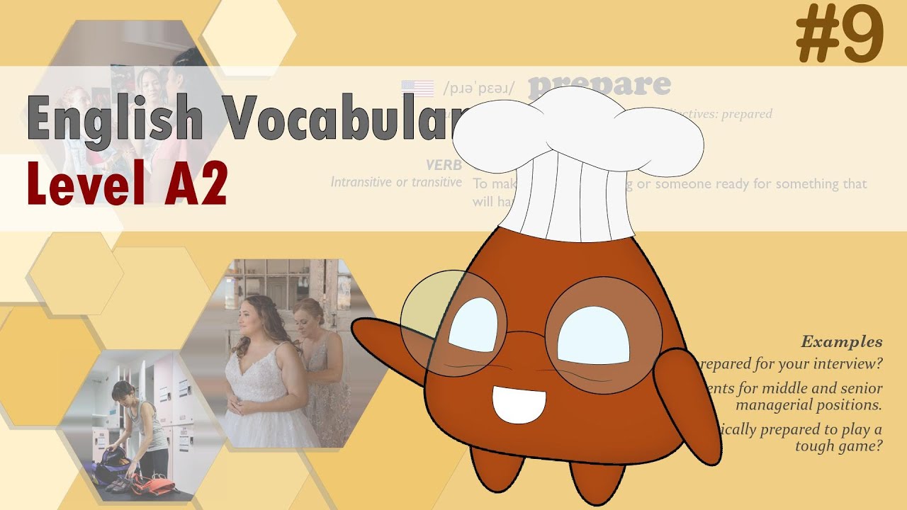 English Vocabulary Simplified: A2 Level for Beginners #9 - YouTube