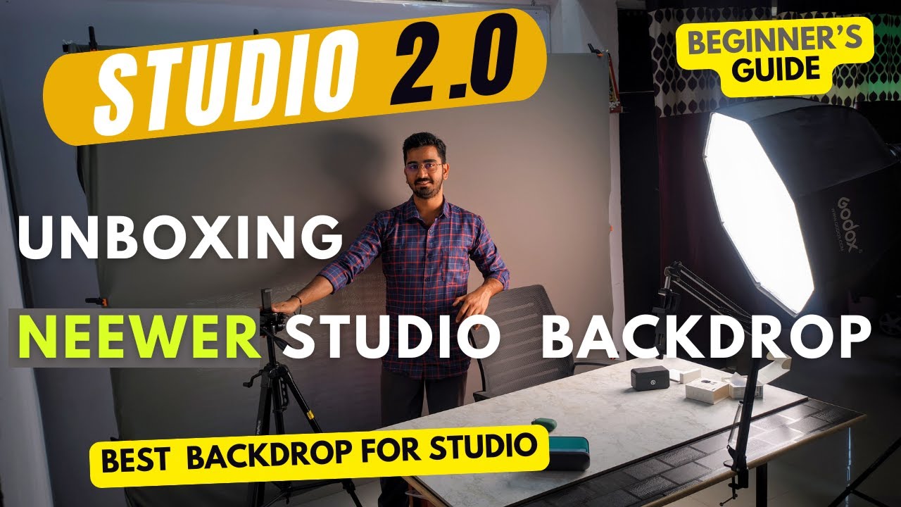 Best Backdrop For Content Creators | Neewer Backdrop Stand Unboxing And ...