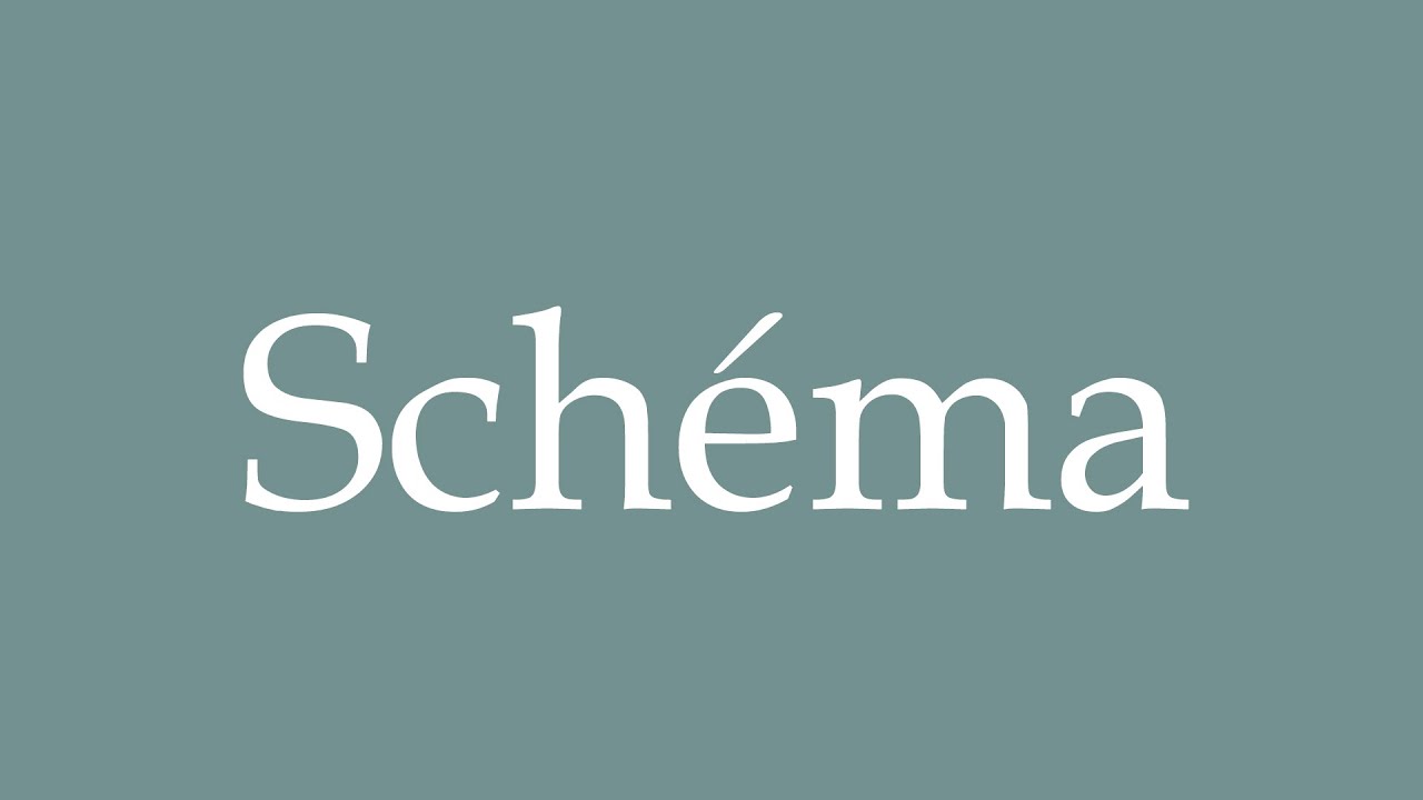 How to Pronounce ''Schéma'' (Scheme) Correctly in French - YouTube