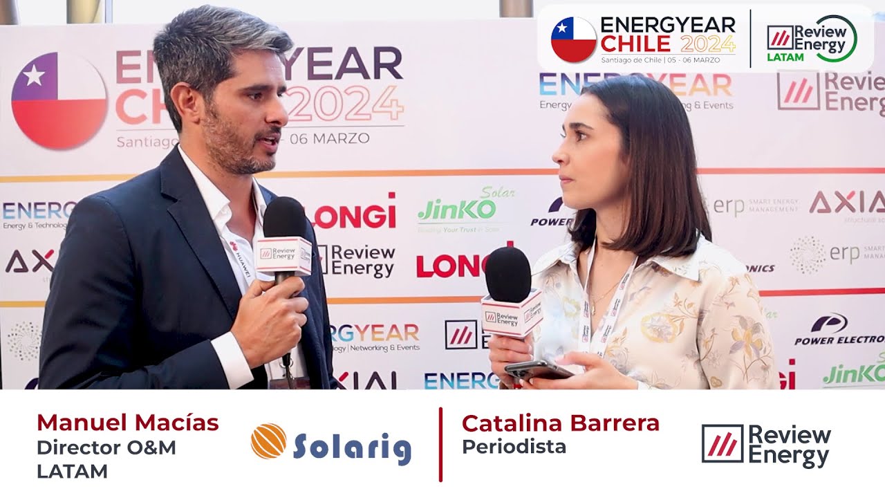 Energyear Chile 2024 | Entrevista a Manuel Macías de Solarig - YouTube