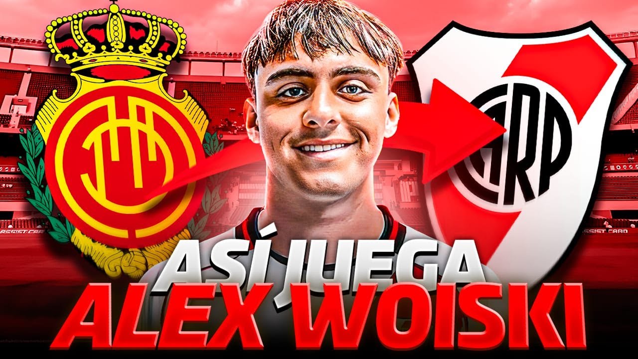 ASÍ JUEGA ALEX WOISKI | NUEVO REFUERZO DE RIVER PLATE - YouTube