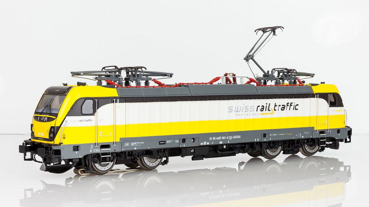 Piko BR 187 / Rem 487 Swiss Rail Traffic „Last Mile“ Review - YouTube
