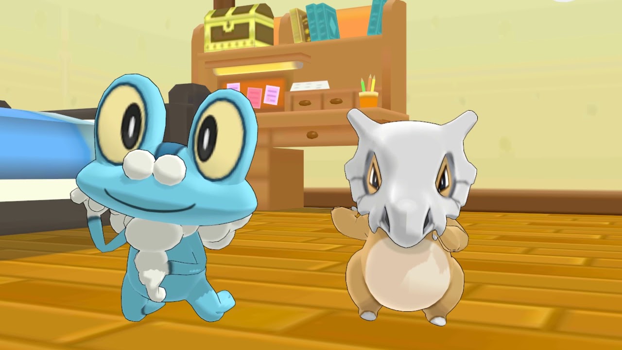 [MMD] Froakie And Cubone Dance! - YouTube
