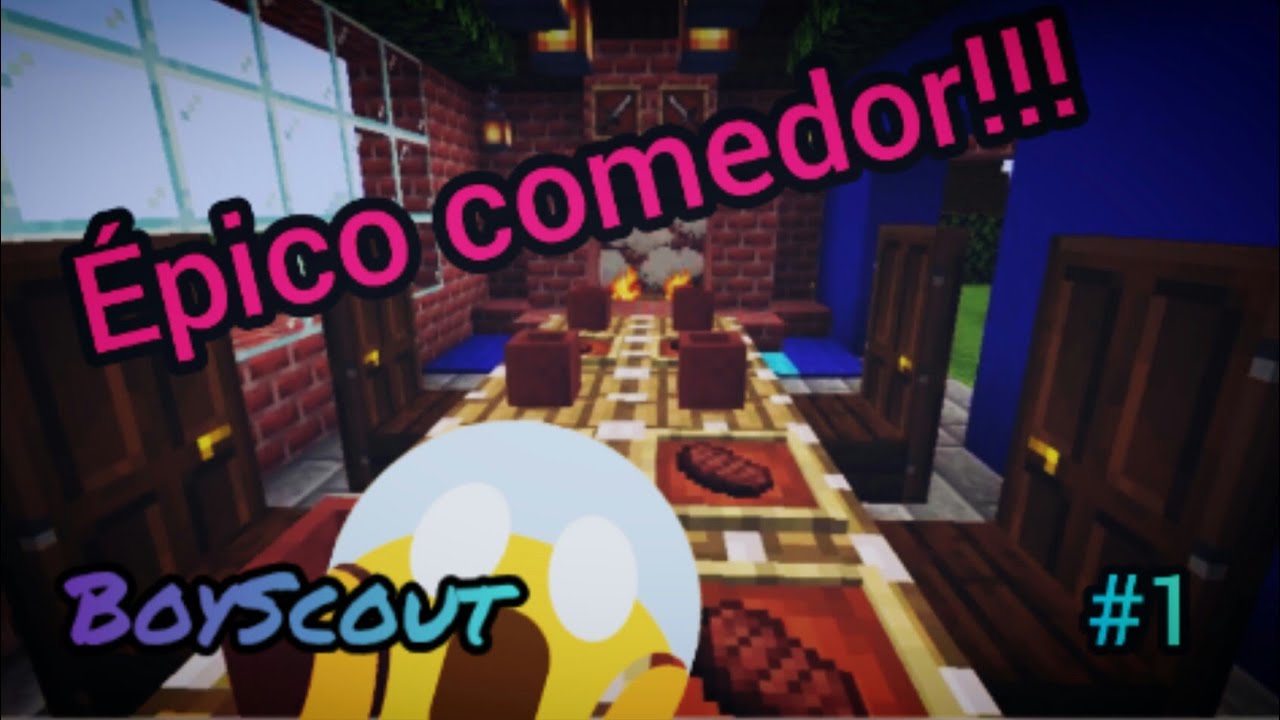Cómo hacer el comedor más épico de minecraft *MPLANDS* - YouTube