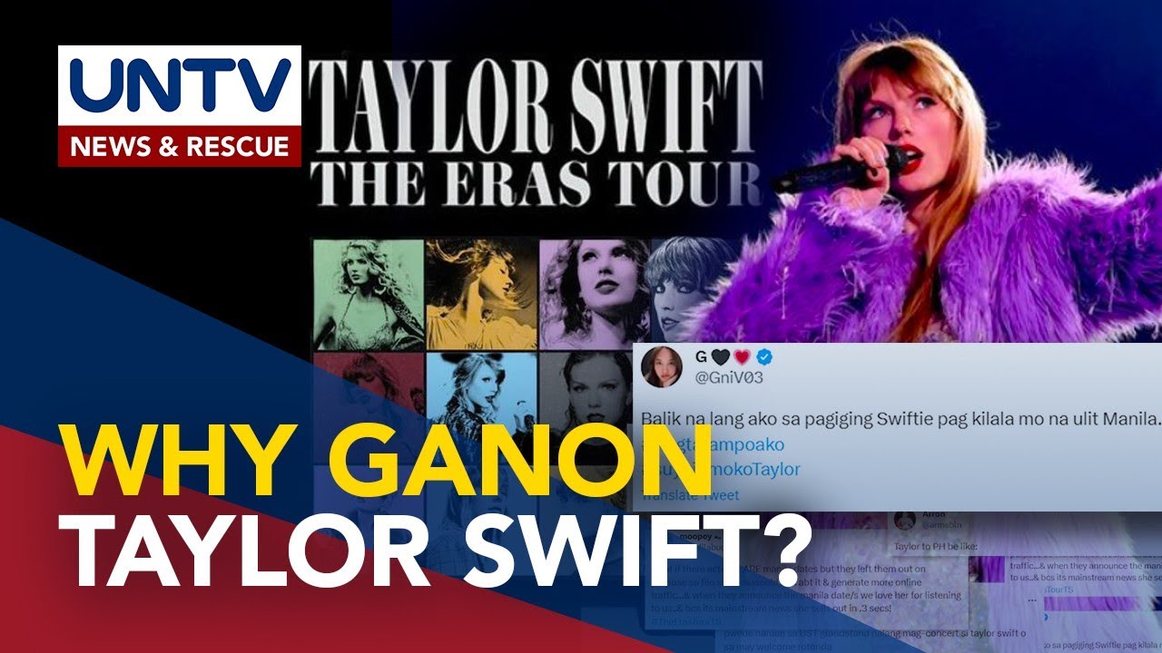 Pinoy Swifties, idinaan sa memes ang hindi pagkakasama ng Ph sa “The ...