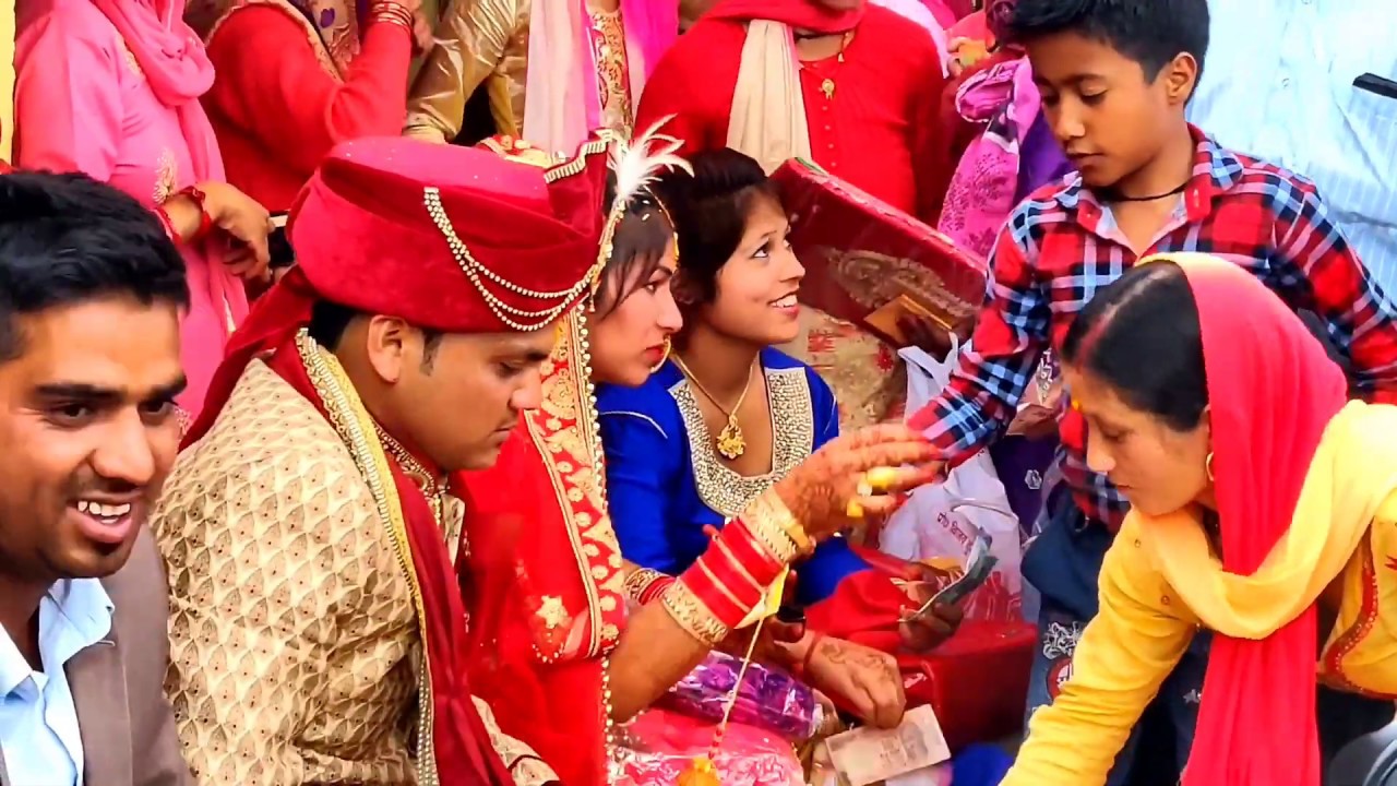 garhwali shadi , garhwali marriage , Uttarakhand - YouTube