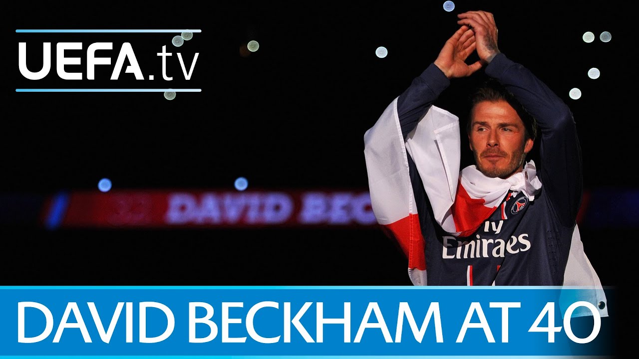 David Beckham at 40: Happy Birthday! - YouTube