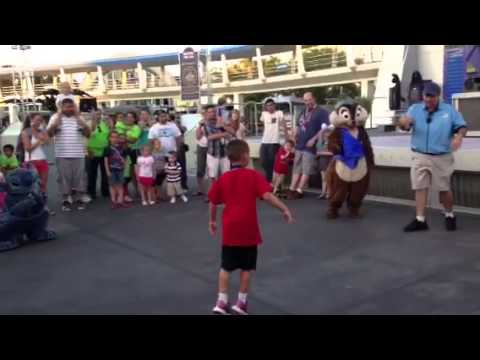 Dominic Disney Dance-off - YouTube