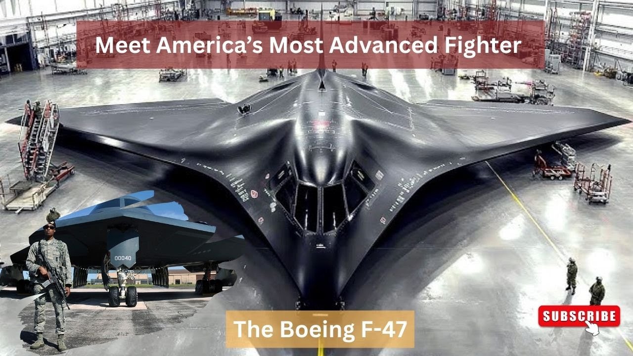 The Boeing F-47 Fighter Jet Next-Gen Stealth Beast! ️ #F47 #StealthJet ...