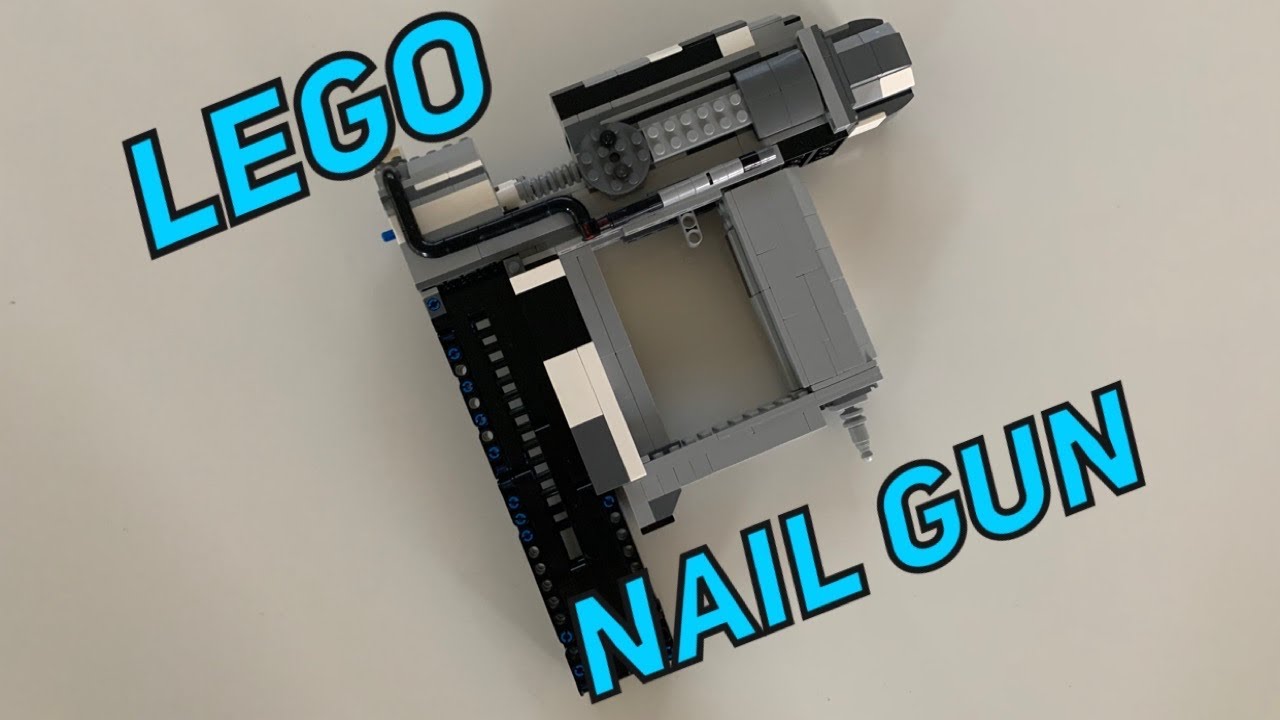 LEGO Nail gun - YouTube