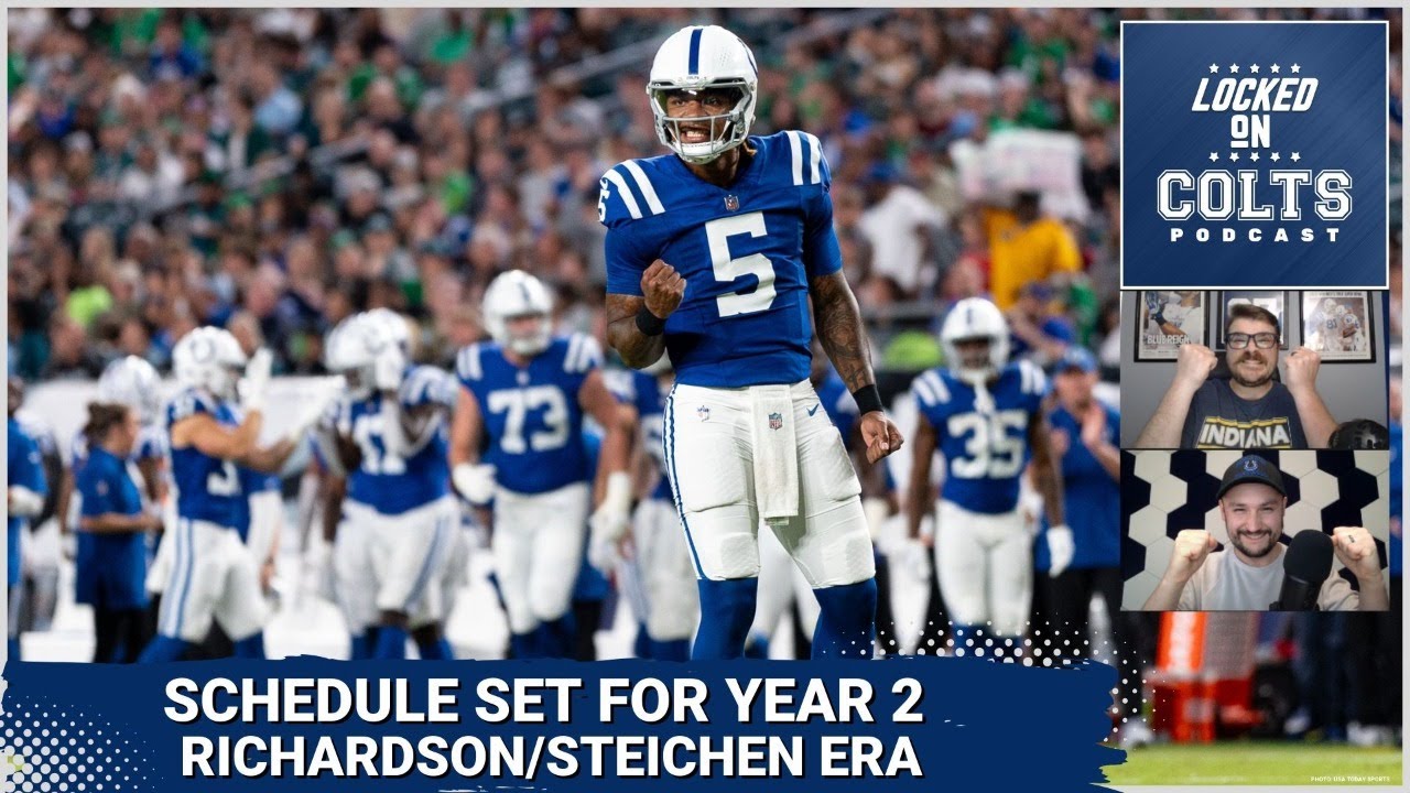 Indianapolis Colts' 2024 Schedule REVEALED! - YouTube