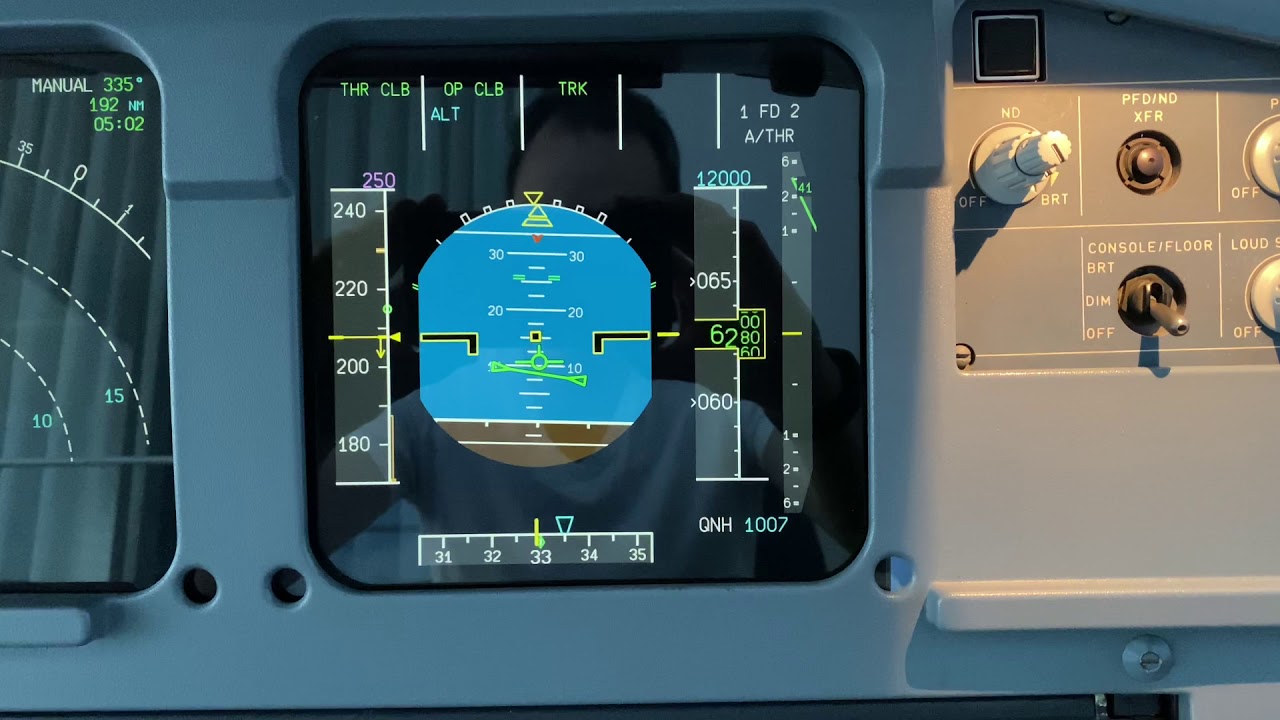 A320 Pitch Issue ProSim 1.44b14 - YouTube