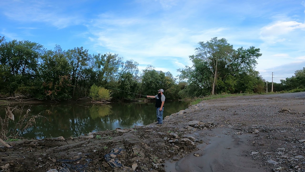 Upstate NY mohawk river fishing B-roll - YouTube