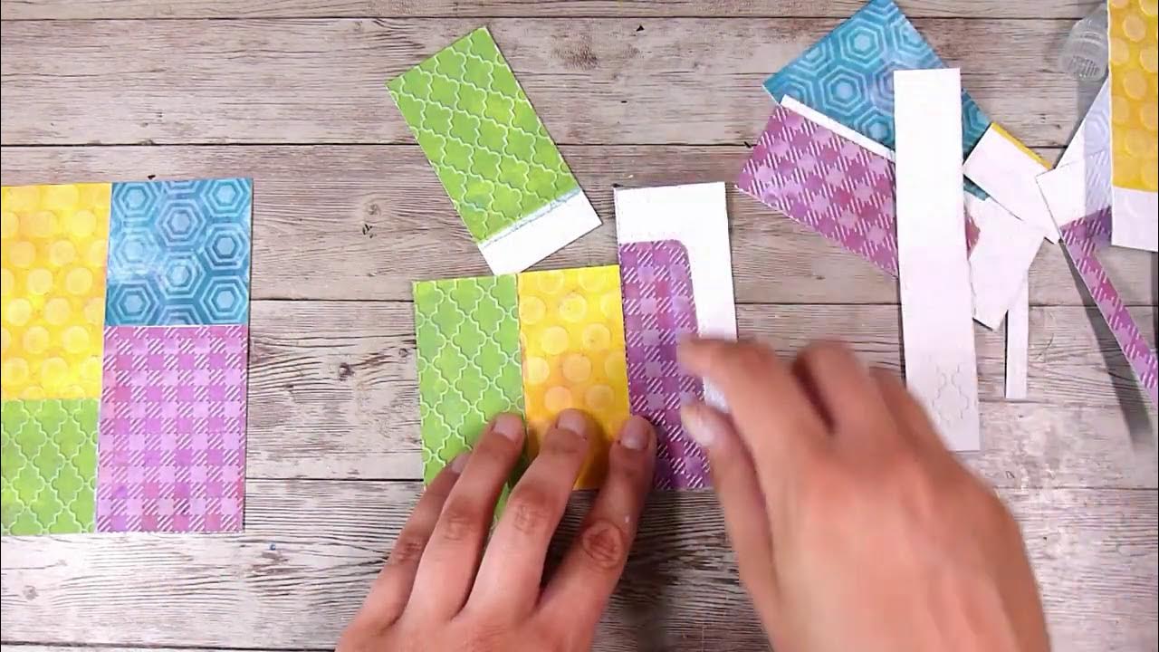 Using Up BACKGROUNDS! Clean, Simple, Easy Card Making #usewhatyouhave - YouTube