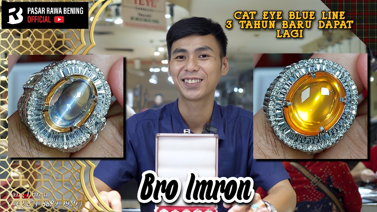 Akhirnya Muncul Lagi Cat Eye Blue Line Langka Setelah 3 Tahun Penantian ...