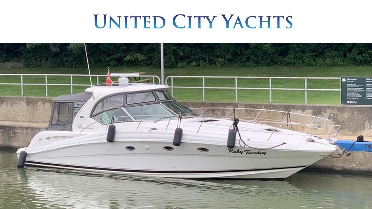 Sea Ray 420 Sundancer 2003 - YouTube