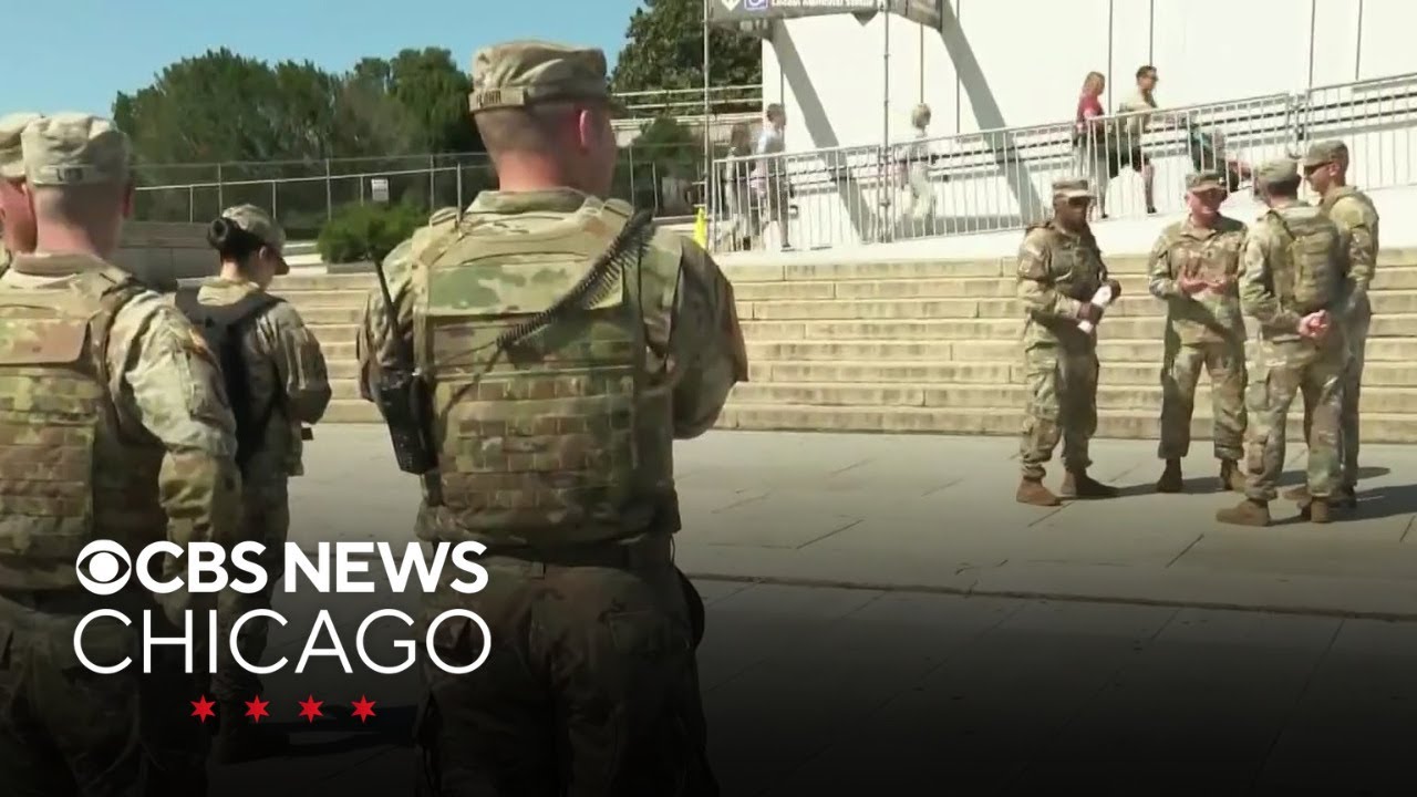 CBS News correspondent Nicole Sganga speaks on National Guard occupancy ...