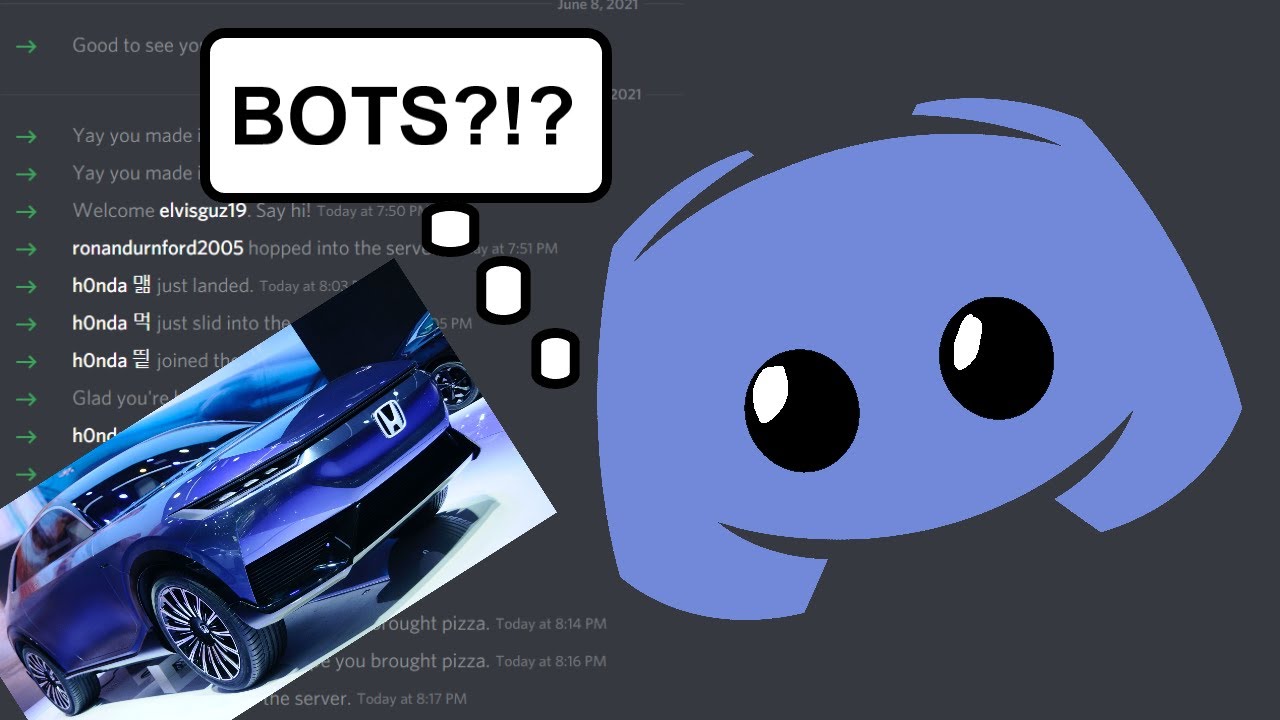 SOMEONE BOTTED MY DISCORD SERVER WITH HONDAS?!? #Shorts #Discord - YouTube