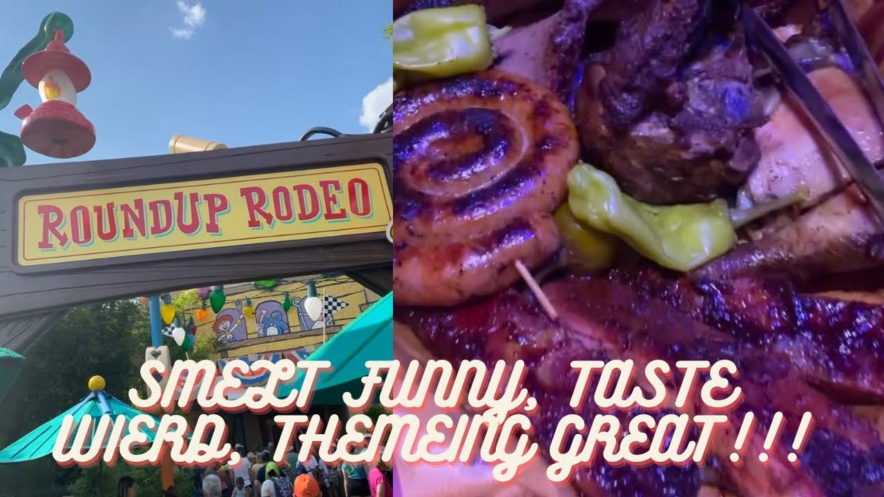 Disney Hollywood Studios Woody's Roundup Rodeo BBQ is it a Foodie's ...