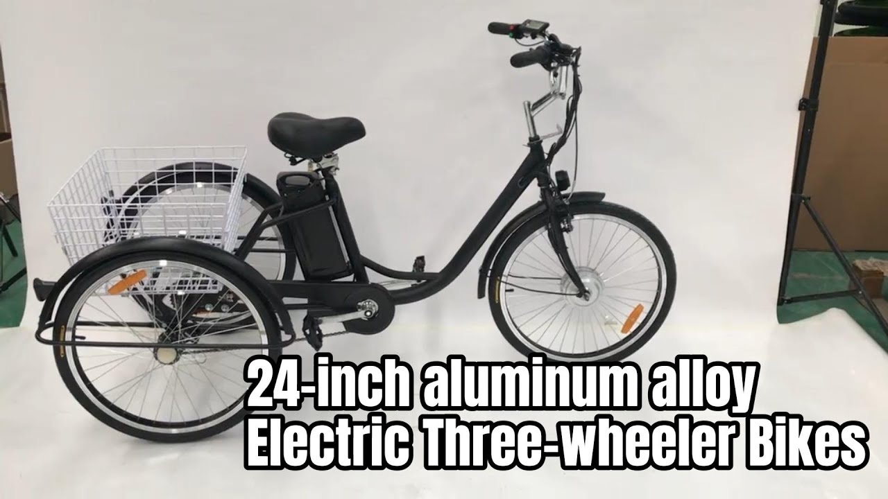 New 24-inch aluminum alloy Electric Three-wheeler Bikes | Custom Adult ...