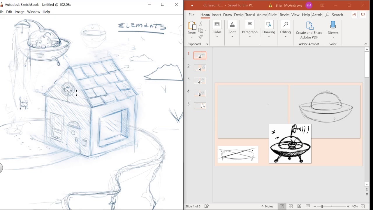 Art Class # 8 - Learn to Draw and Digitally Paint! - YouTube