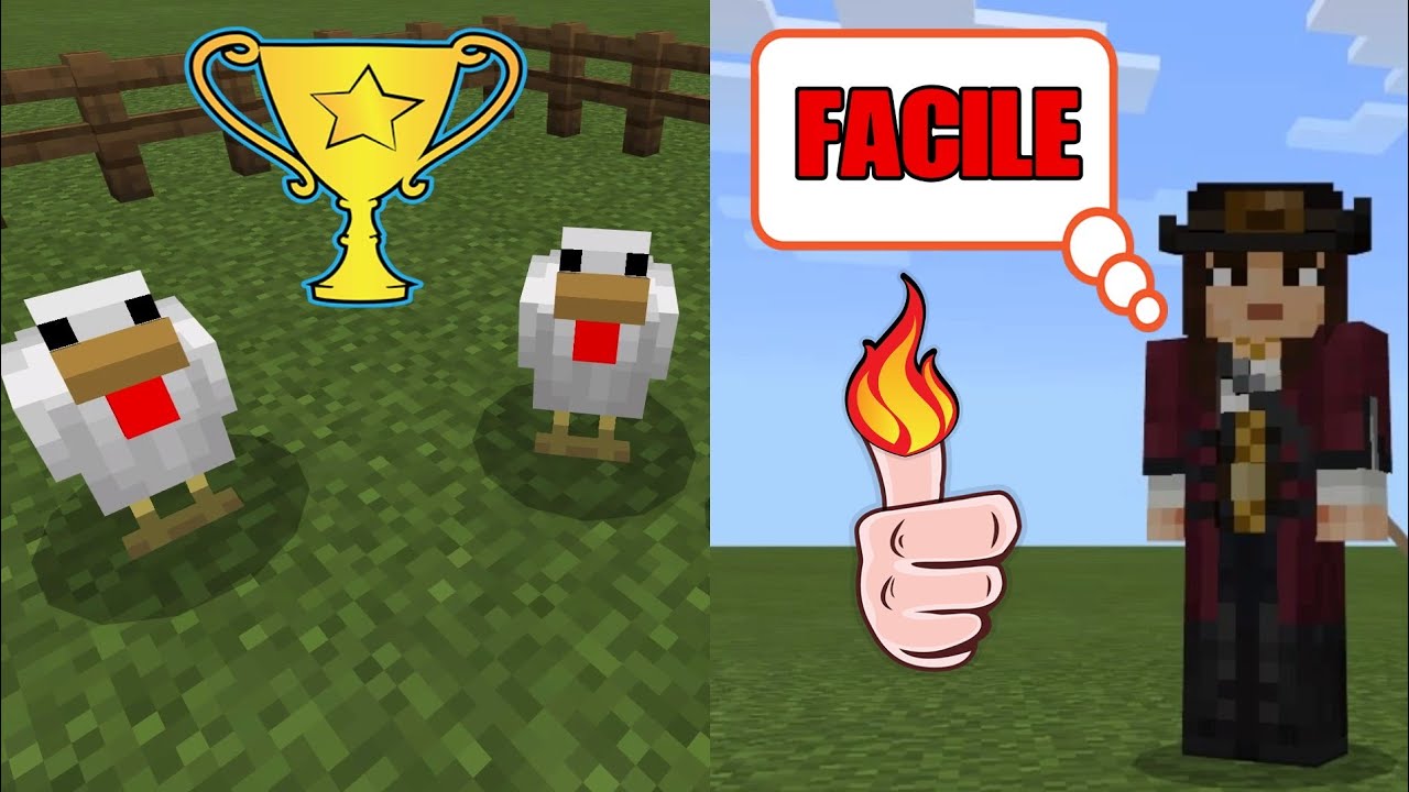 Comment REPRODUIRE les poules minecraft - YouTube