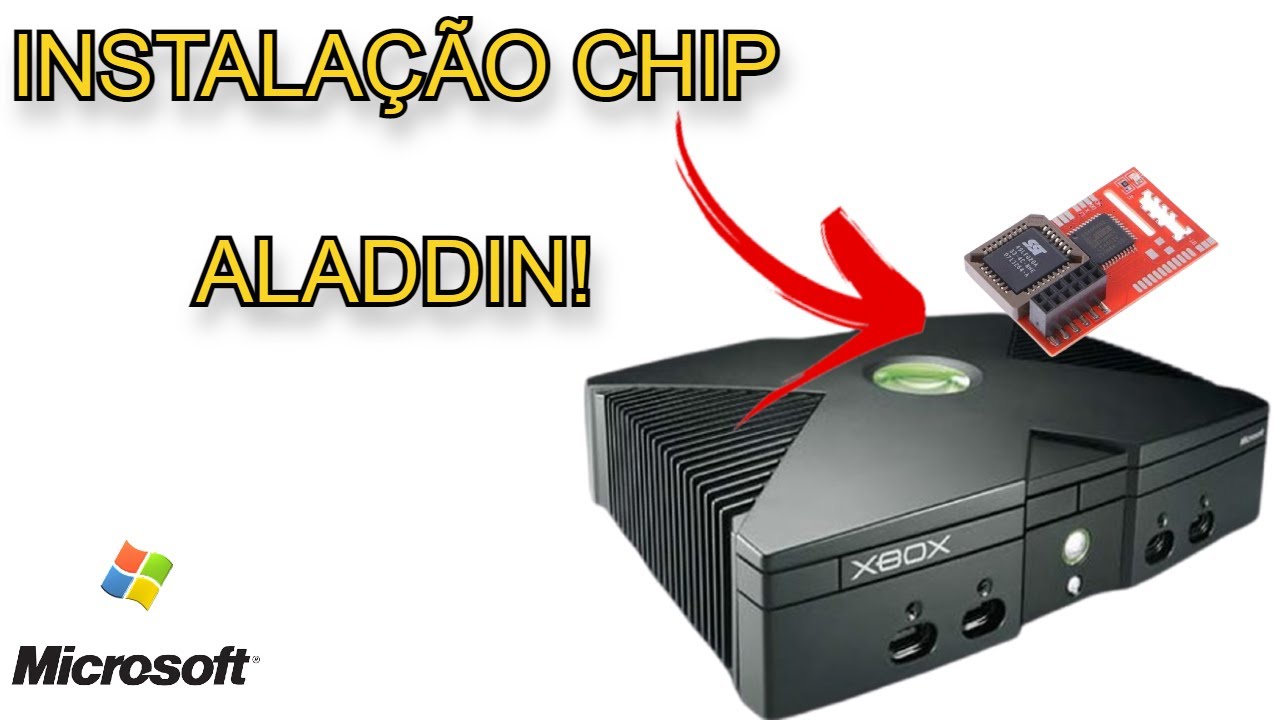 #XBOX Instalação do Chip Aladdin no Xbox clássico para corrigir erro de ...