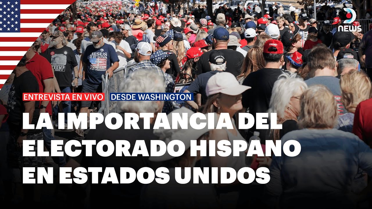 🇺🇸 La importancia del electorado hispano, representa el 15% del padrón ...