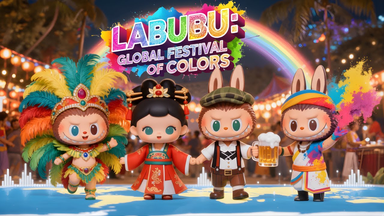 Labubu Global Festival of Colors. - YouTube