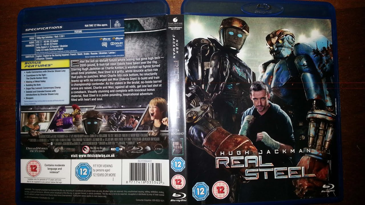 Real Steel Blu-Ray Product Review - YouTube