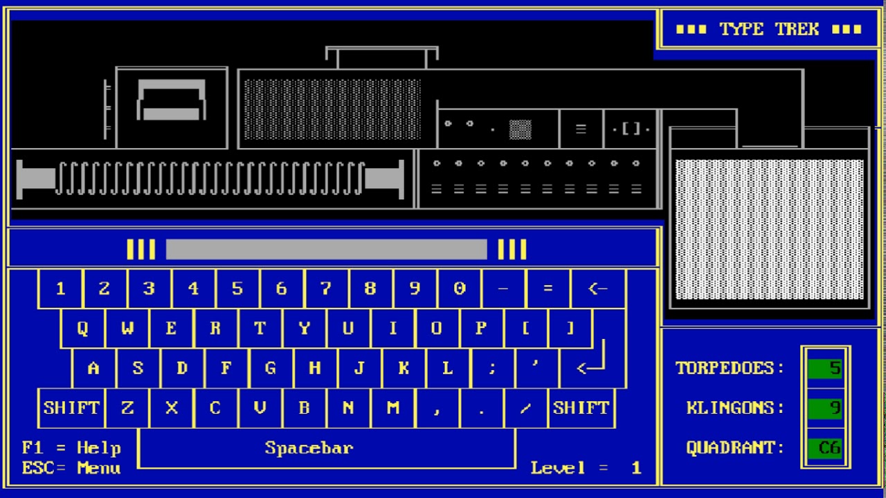 Sorry, You're Not My Type - ASCII Typing Entries (DOS) - YouTube