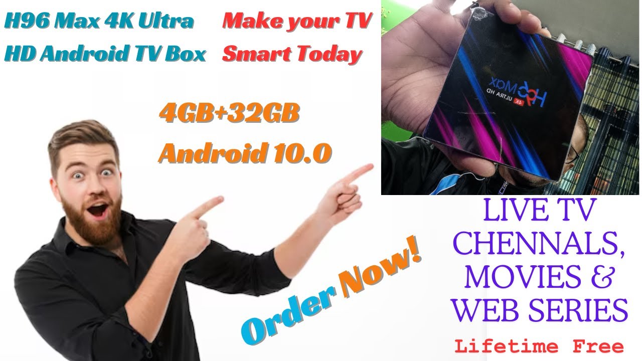 H96 Vs T95 Android TV Box 4K Max Ultra Hd - YouTube