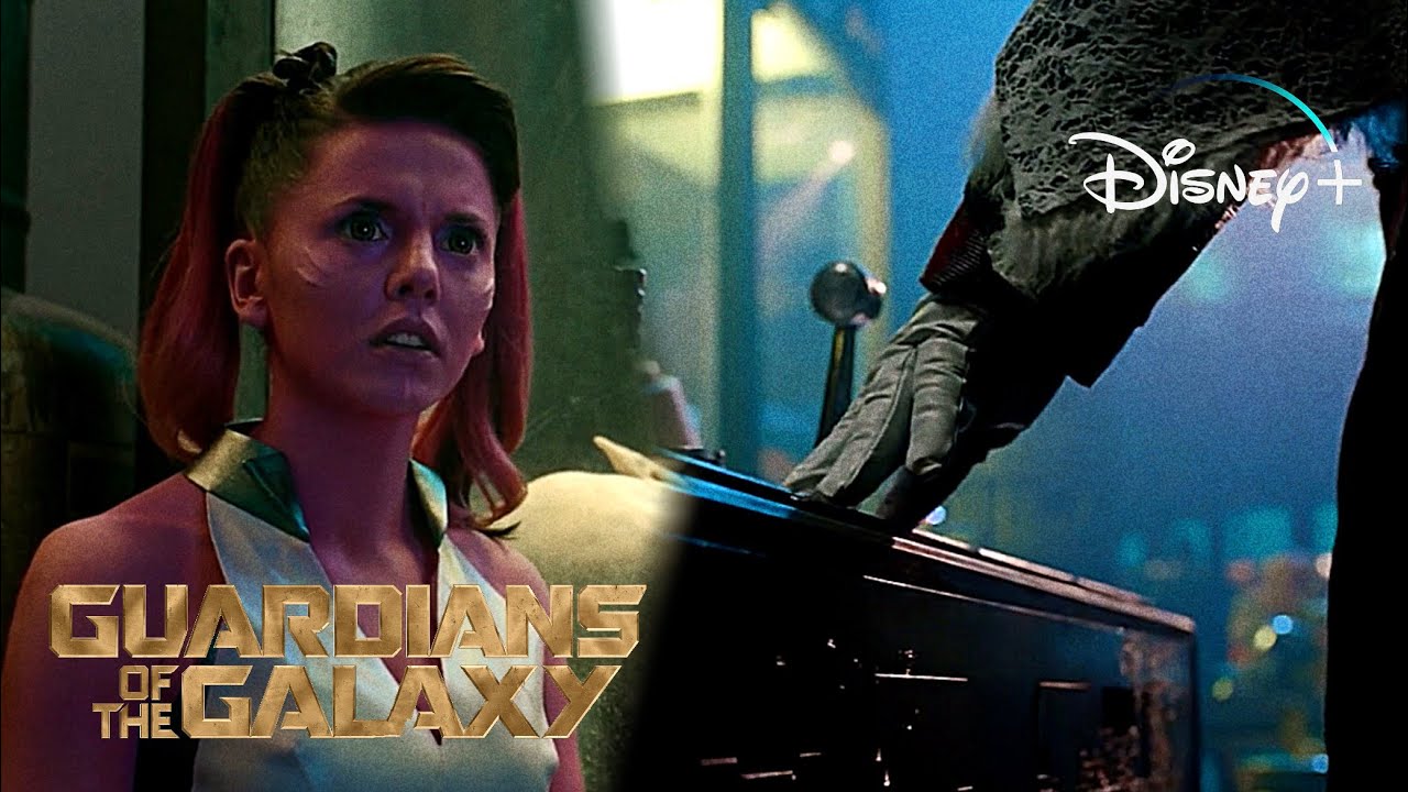 Guardians Of The Galaxy | The Collector Warns Karina Scene | Disney+ ...