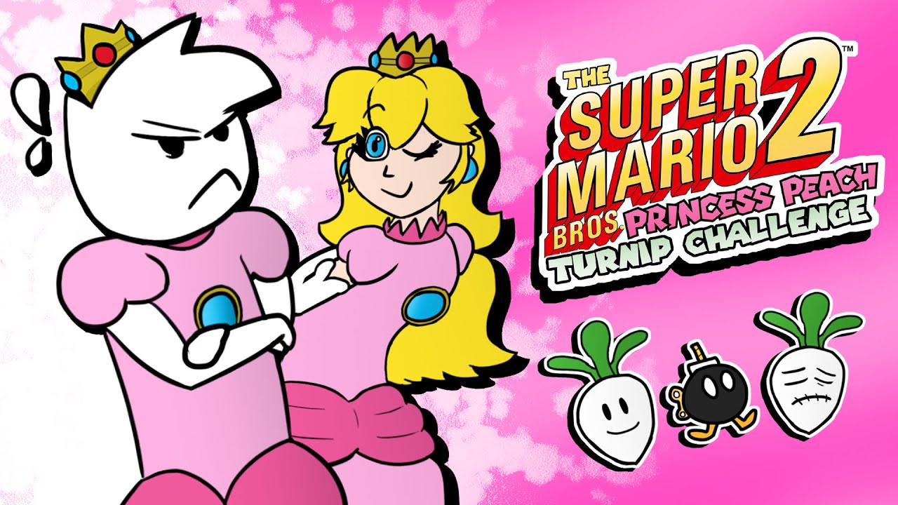 The Princess Peach Turnip Challenge - Smash Ultimate Marathon - YouTube