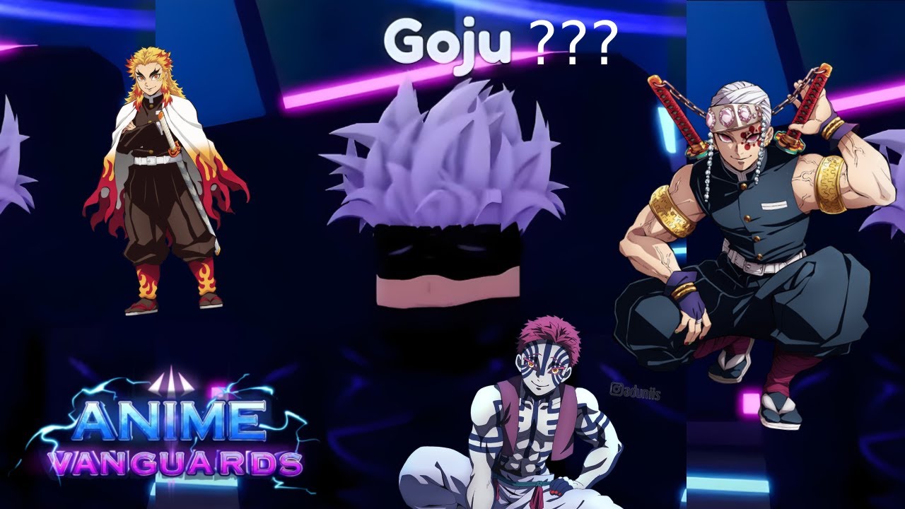 GOJO??? Anime Vanguards Update!!! | Anime Vanguards - YouTube