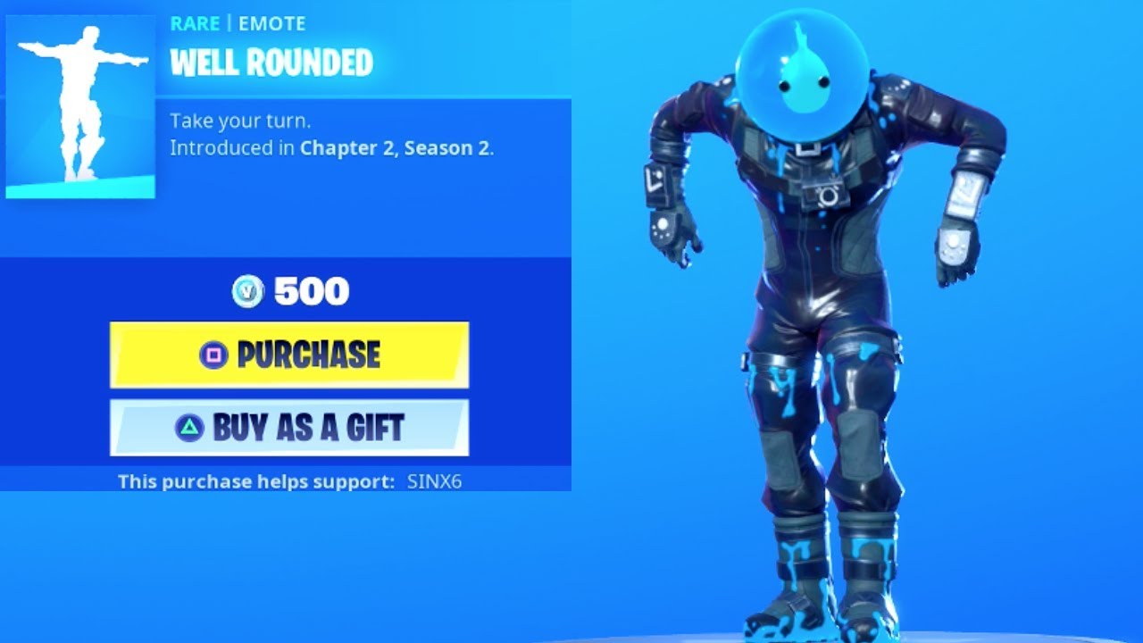 *NEW* WELL ROUNDED EMOTE + I'm a Cat..! (Item Shop) Fortnite Battle ...