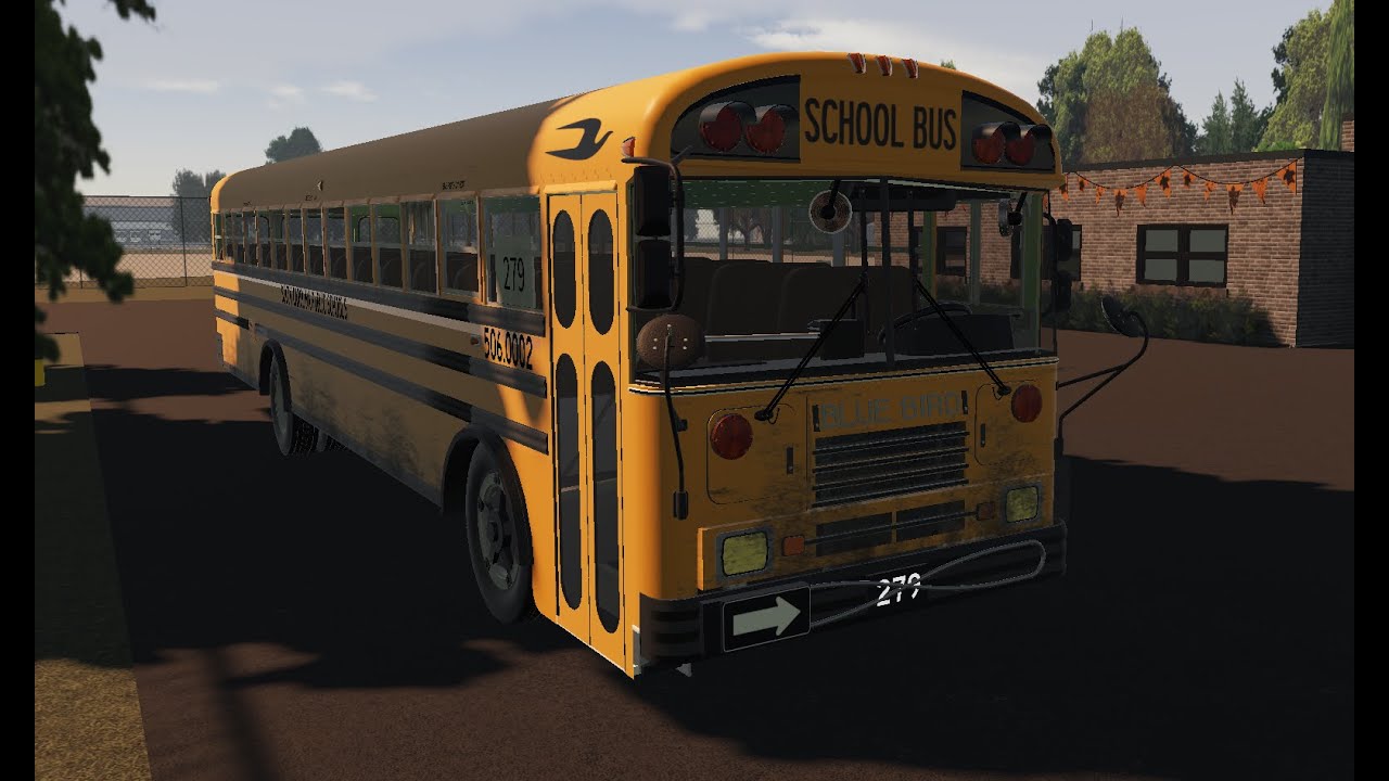 1990 Bluebird TC2000 FE Drive | Bus Simulator Savannah GA - YouTube