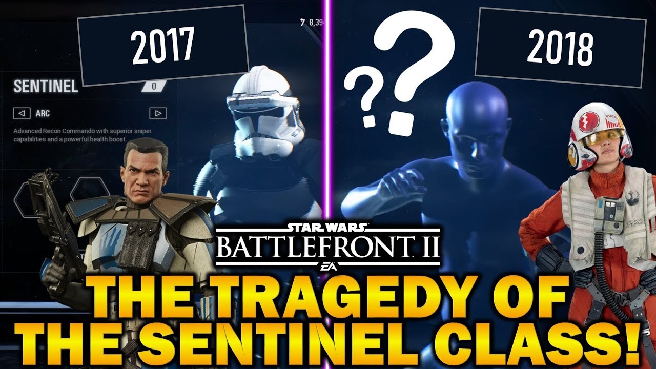 THE TRAGEDY OF THE FORGOTTEN SENTINEL CLASS! Star Wars Battlefront 2 ...