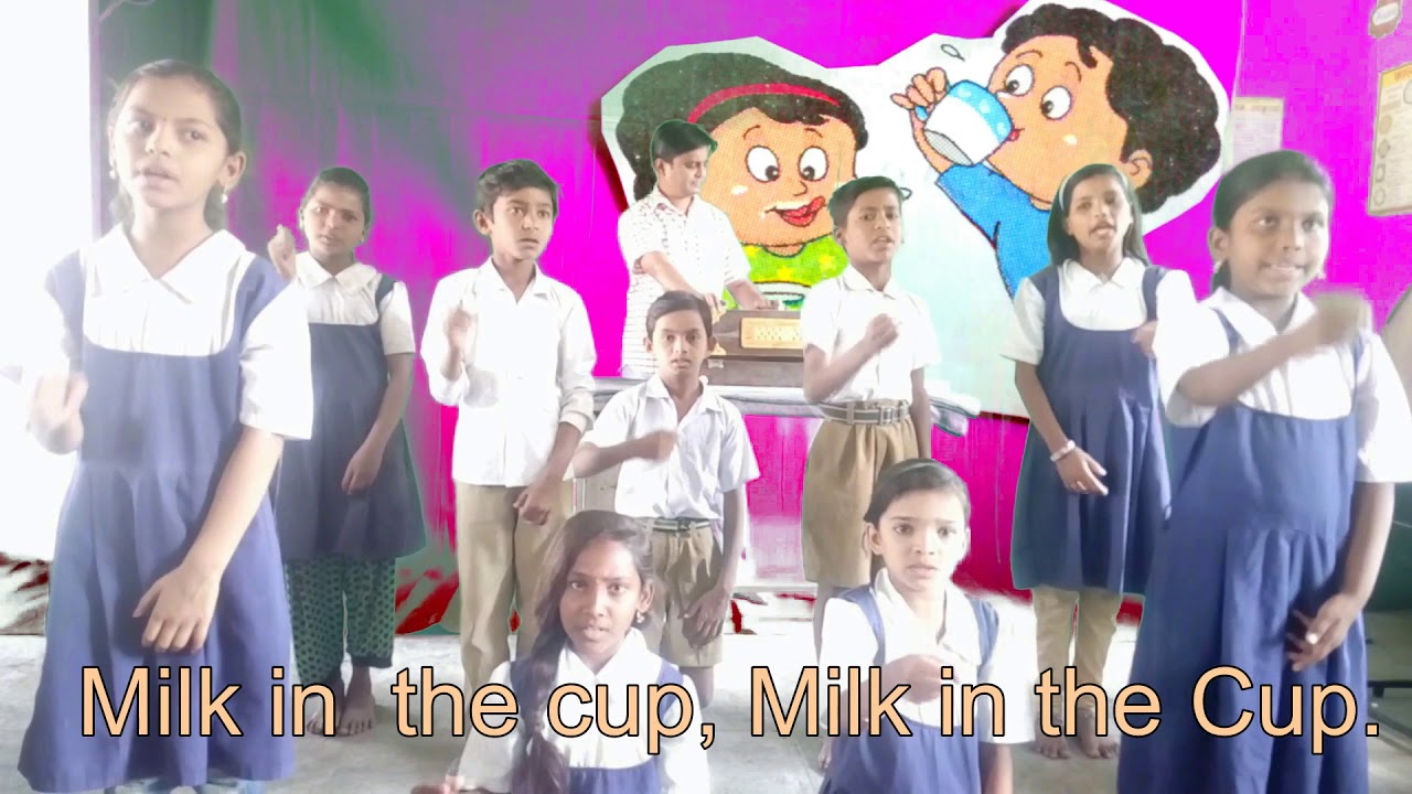 Roti in the pan/4th STD rhyme/read aloud&sing/fresh food/fourth ...
