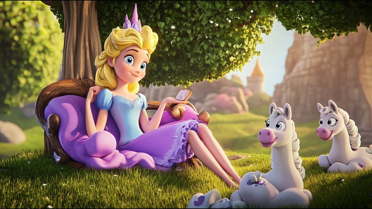 【The Lazy Princess Story】 | bedtime story | 0 - 6 years old - YouTube