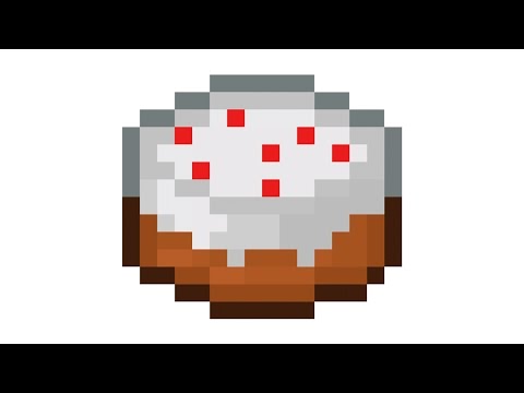 Minecraft Cake Transparent Background