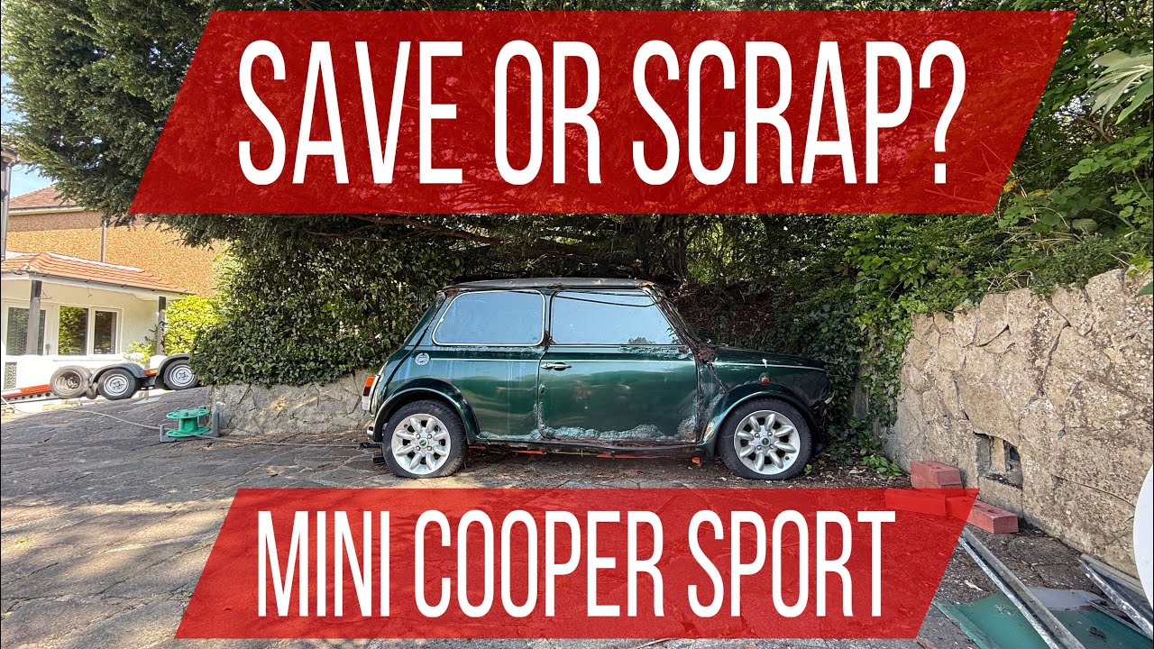 SAVE OR SCRAP! £20k Mini Cooper Sport Left Outside Since 2009! - YouTube