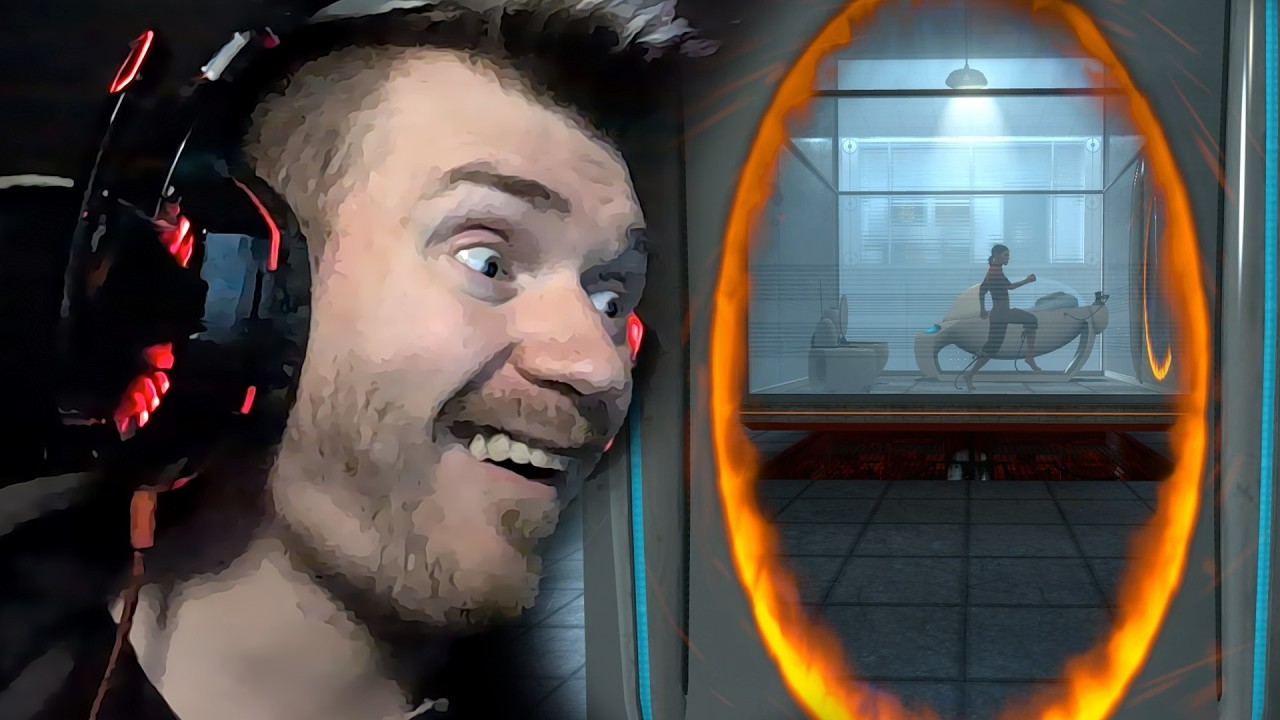 FINALLY PLAYING PORTAL! :D | Portal | Part 1 - YouTube