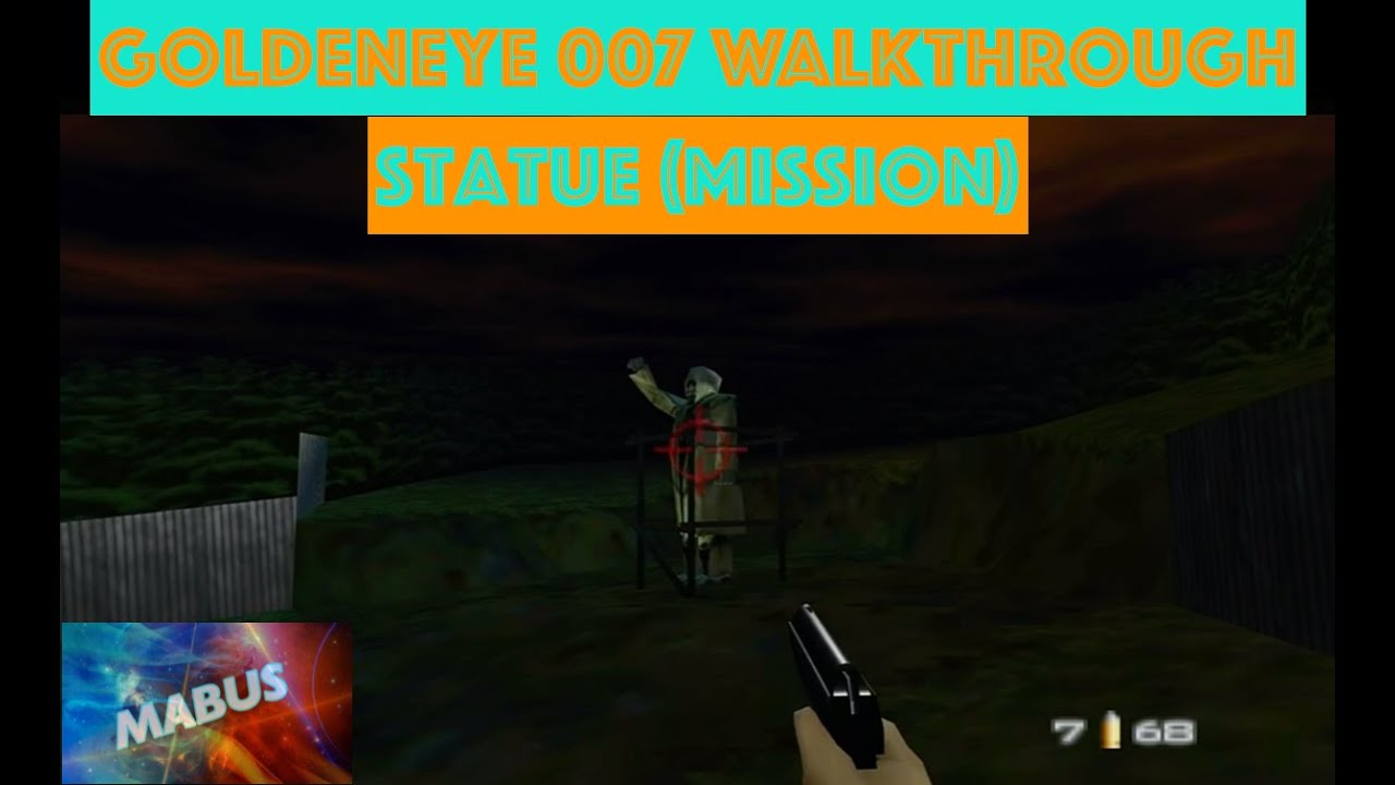 Goldeneye 007 Walkthrough: Bunker 2 (Cheat) & Statue (Mission) - YouTube