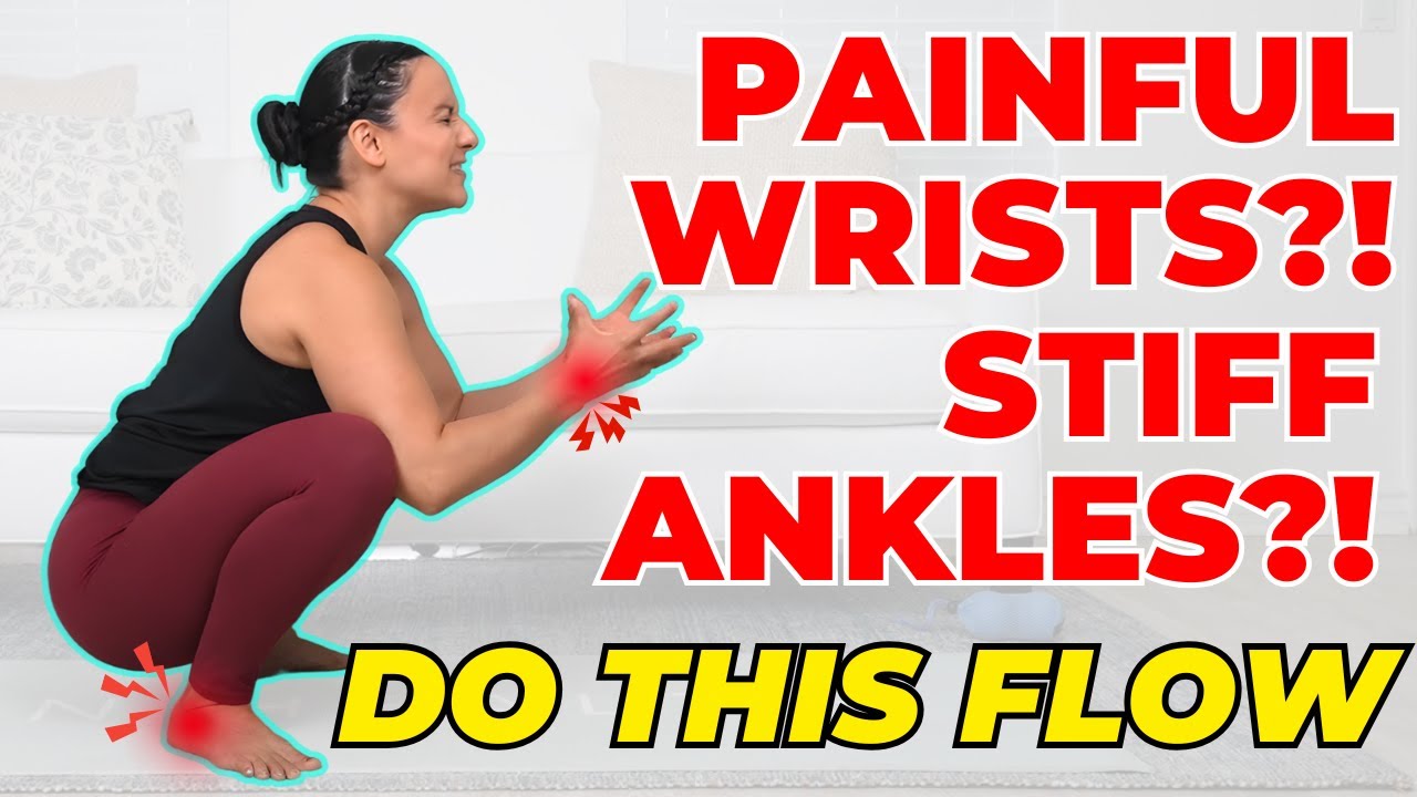 Pain Free Squats & Push Ups | Improve Wrist and Ankle Mobility - YouTube