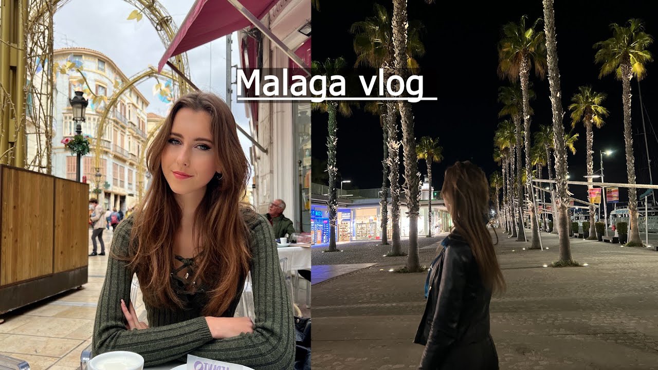 Malaga vlog - Alcazaba , Malaga cathedral , city centre, port, beach ...