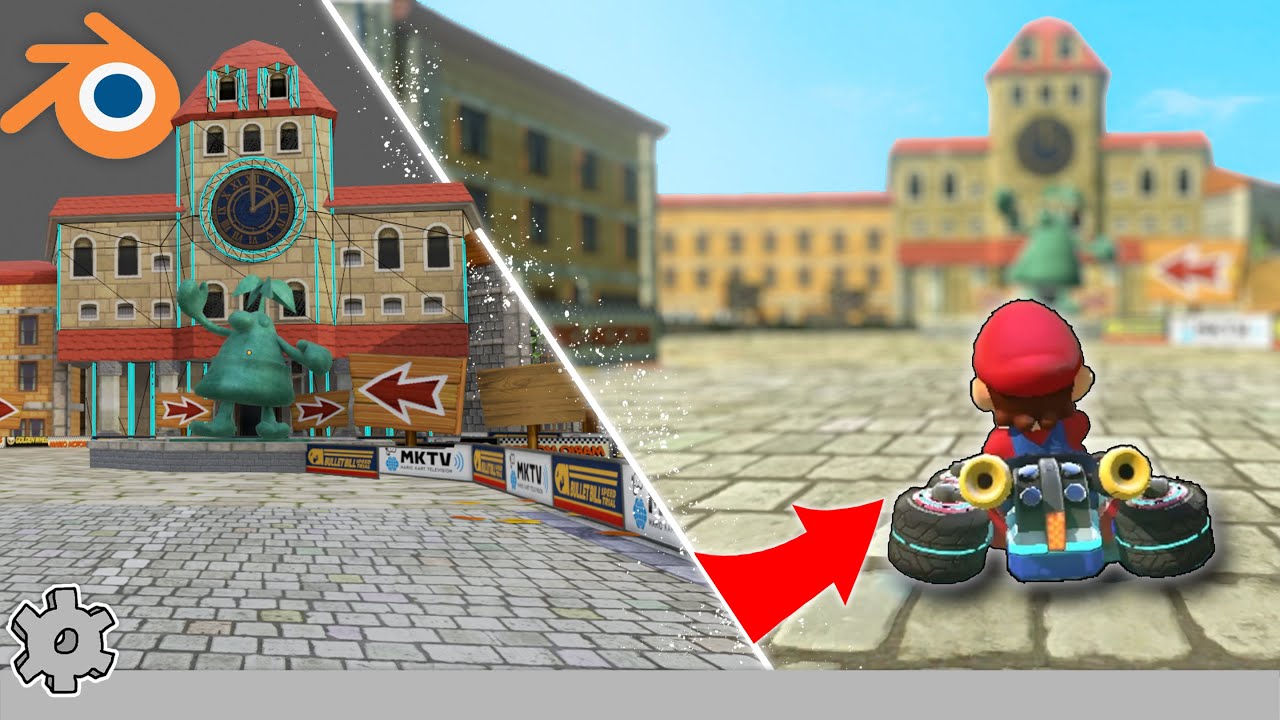 Bringing My New Version of Delfino Square into Mario Kart 8 [Track ...