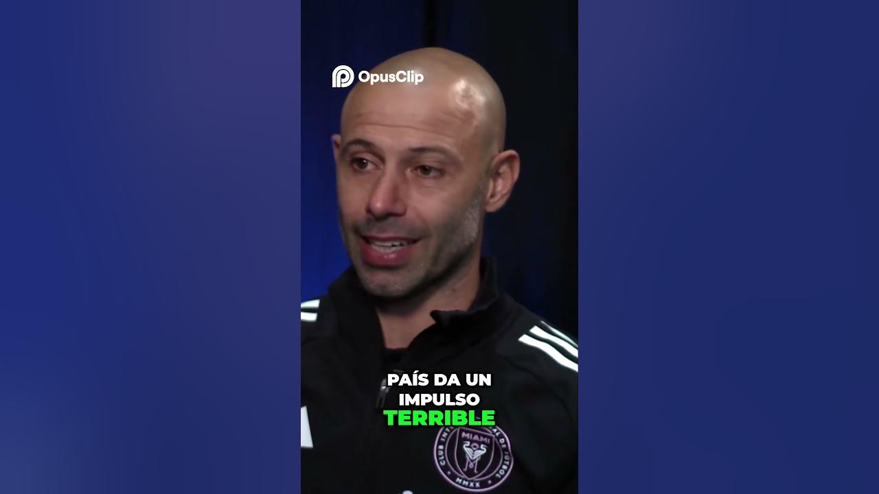 Javier Mascherano: El Impacto del Mundial en el Fútbol Argentino - YouTube Javier Mascherano: El Impacto del Mundial en el Fútbol Argentino - YouTube