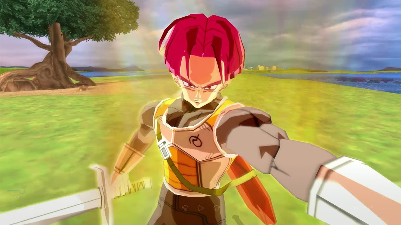 Trunks FNF SSJ God | Dragon Ball Z: Budokai Tenkaichi 3 [MOD] - YouTube